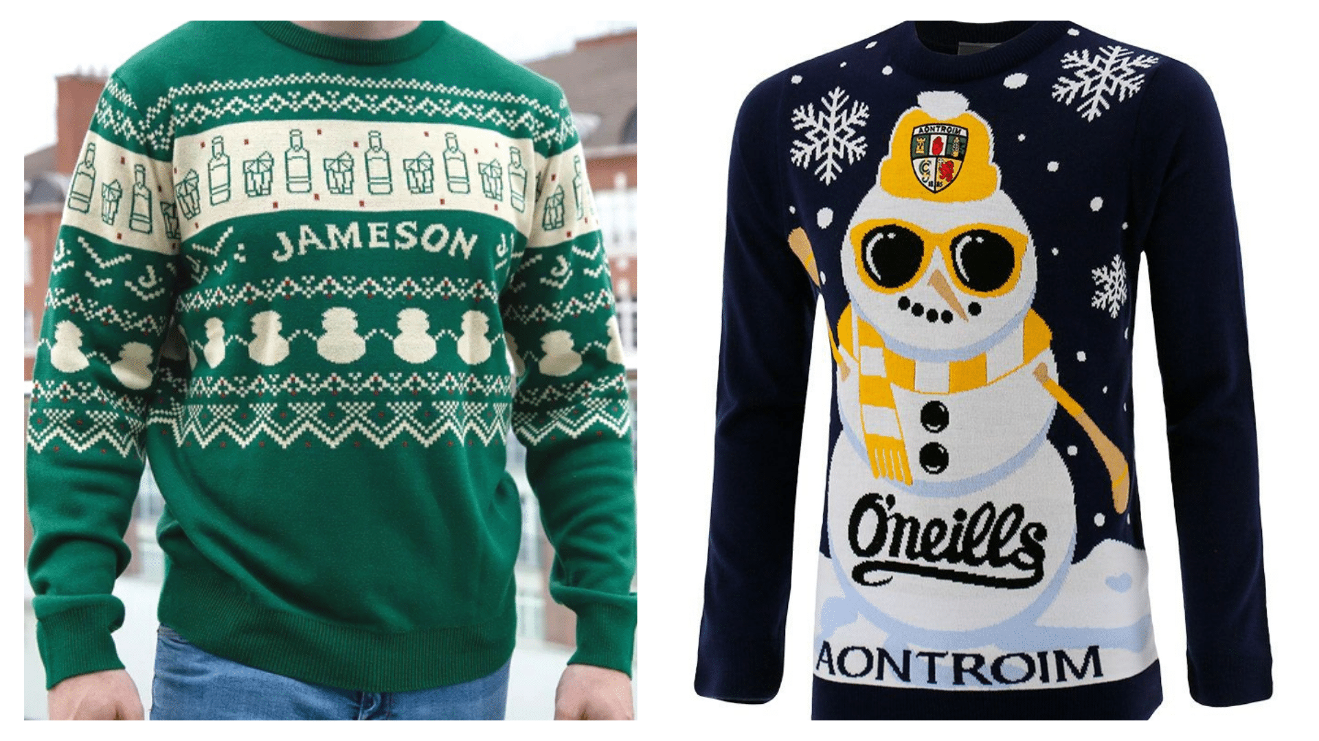 10 Irish CHRISTMAS JUMPERS you NEED this festive season